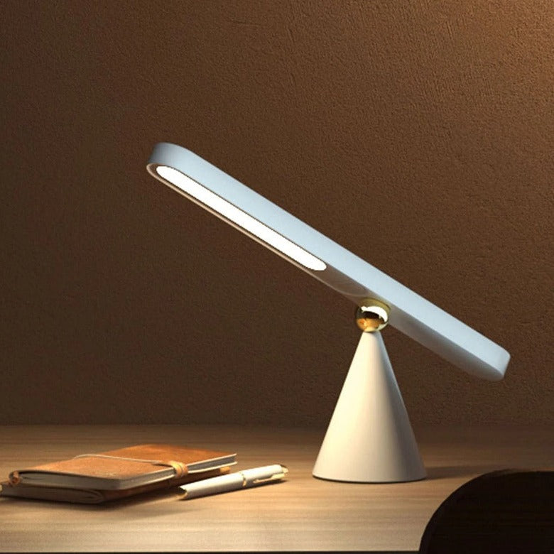 Reading Table Lamp Creative Geometric Desk Lamp Wireless Wall Lamp ...